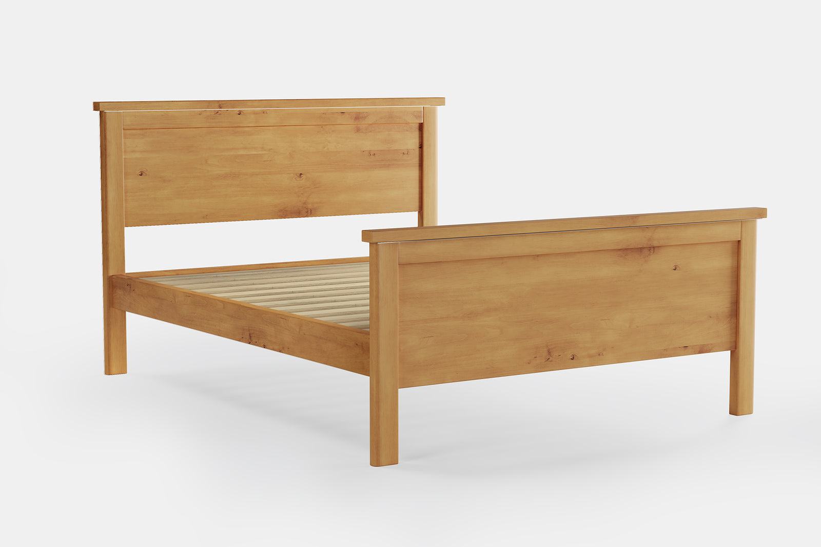 Chicago Panelled High Foot Bed Frame – Coastwood Furniture