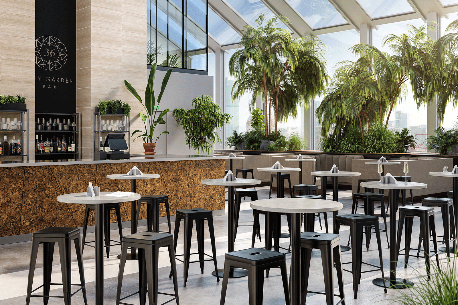 Emma Metal Barstool – Coastwood Furniture