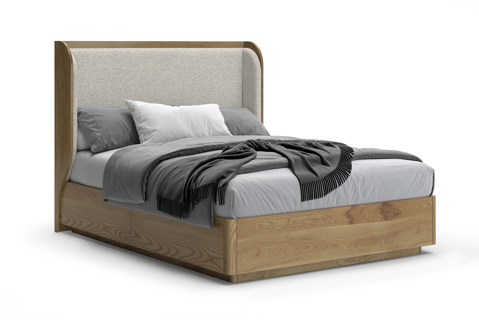 Fawn Padded Bed – Coastwood Furniture