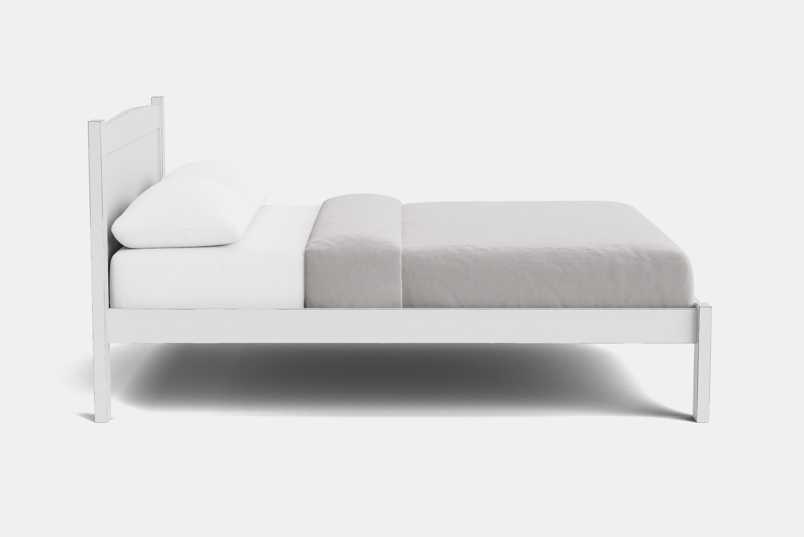 Hugo Panelled Low Foot Bed Frame – Coastwood Furniture