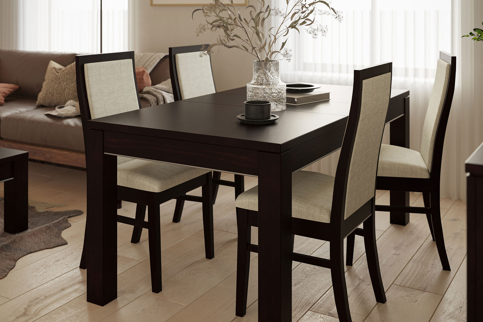 Metro 1300 Extension Table - Pine – Coastwood Furniture